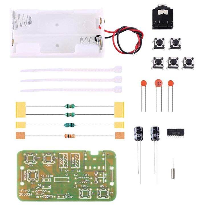 76MHz-108MHz Stereo FM Radio Receiver Module FM DIY Electronic ...