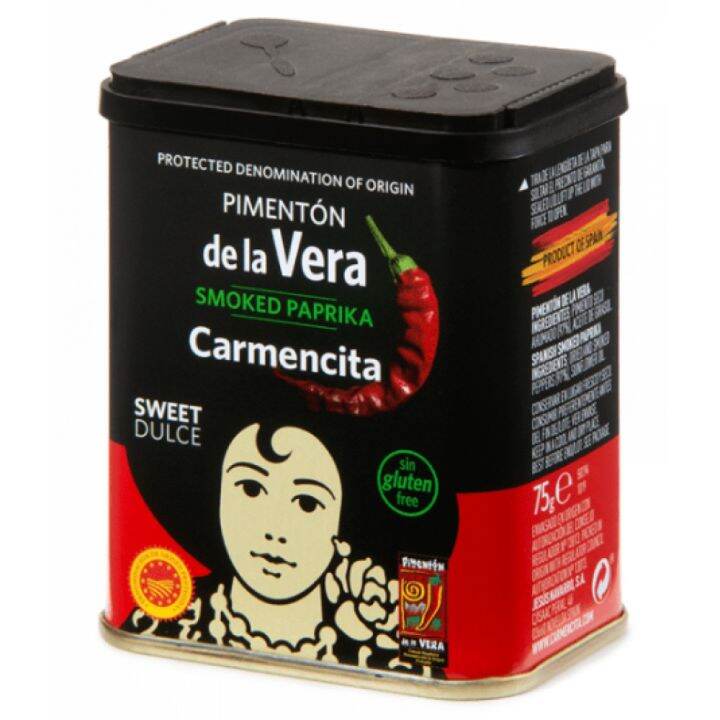 Carmencita Pimenton De la Vera Smoked Paprika Sweet Dulce 75g {Spain ...