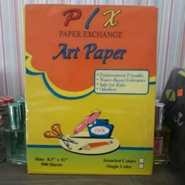 Art Paper (1 Ream) - Assorted Color | Lazada PH