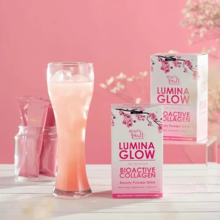 Lumina glow bioactive collagen drink 10 sachet/box | Lazada PH