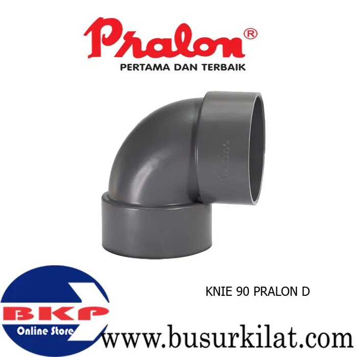 Knie 90 3 Inch PVC Pralon D / Knie elbow / Sambungan Pipa | Lazada ...