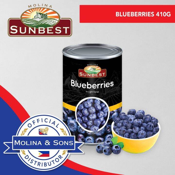 Sunbest Blueberries 410g | Lazada PH