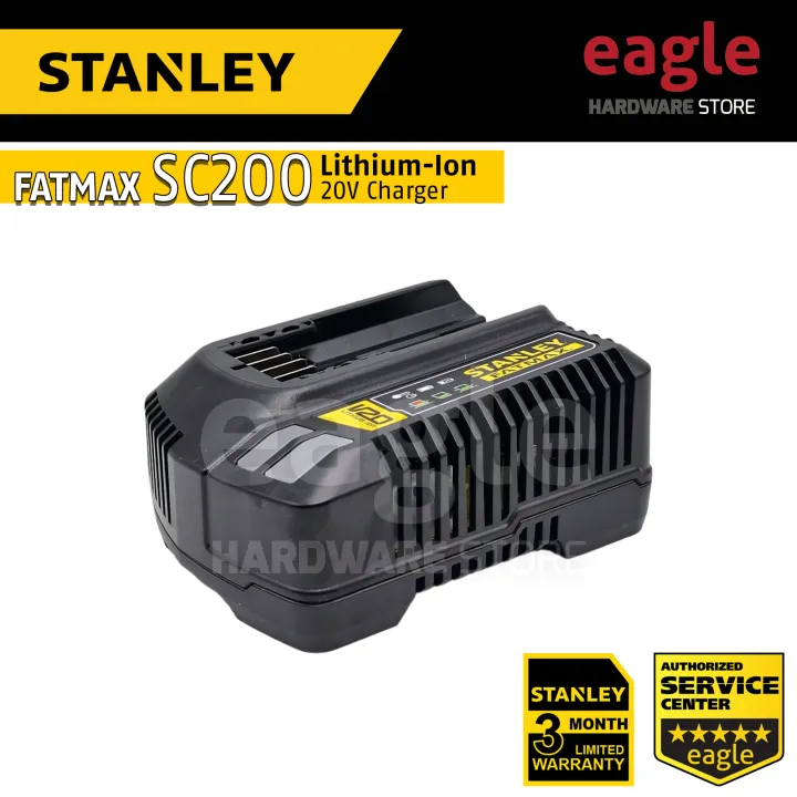 Stanley Fatmax SC200-B1 20V 2A Charger, Suitable SB201, SB202, SB204 ...