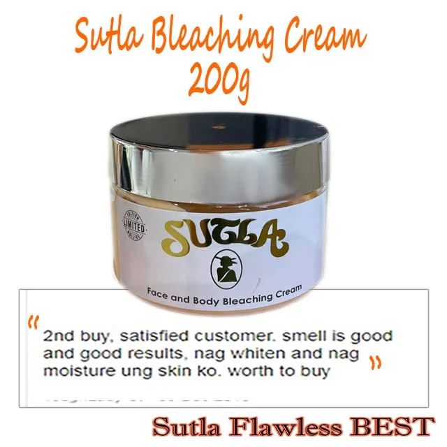 Sutla Face and Body Bleaching Cream 200g | Lazada PH
