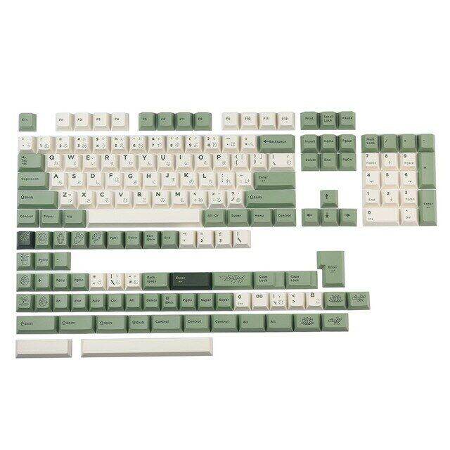 161 Keys GMK Botanical PBT Keycap Cherry Profile DYE-SUB Keycaps For ...