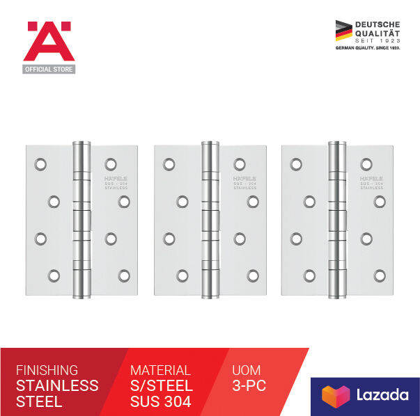 Hafele Door Hinge | In Stainless Steel Finishing | Made From Stainless ...