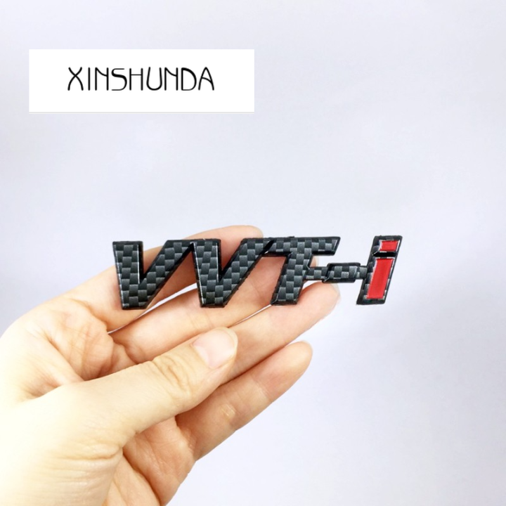 XSD 1 x Carbon Fiber VVTi VVT-i Logo Car Emblem Sticker Toyota | Lazada PH