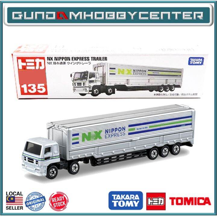 Tomica No.135 NX Nippon Express Wing Trailer [Long Type] | Lazada