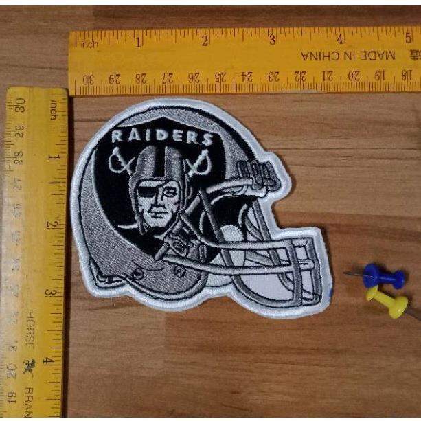 Raiders Helmet Embroidered logo patch | Lazada PH