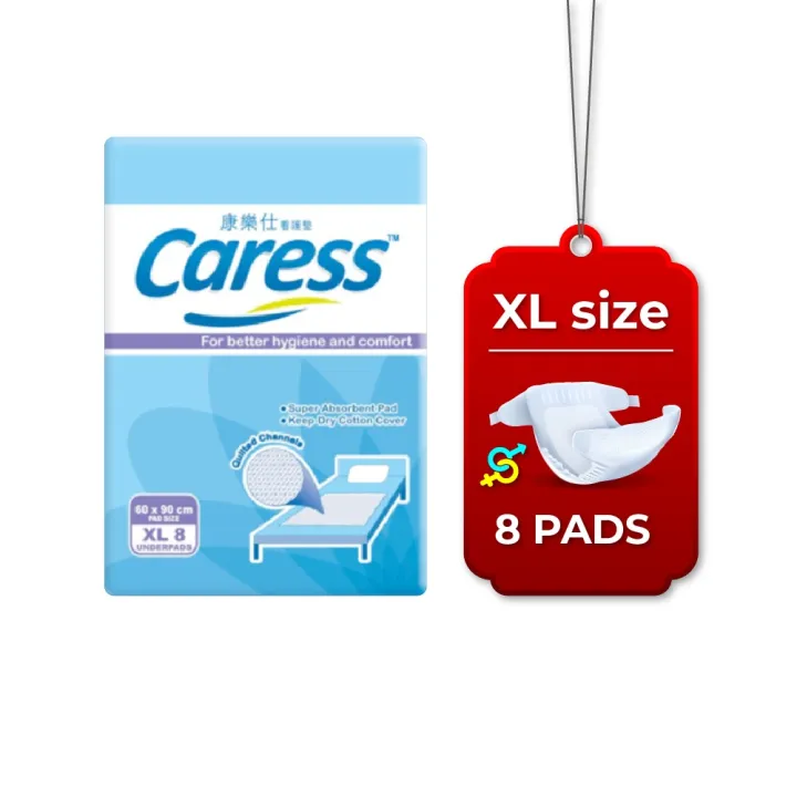 Caress Underpads XL Size - Mattresses Absorbent Leakage Adult ...