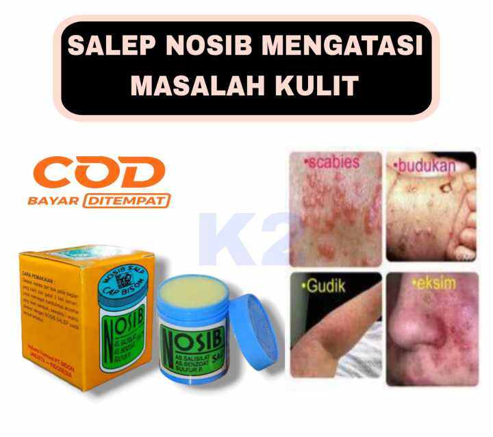 Nosib Salep 6 gr Salep Kudis, Kurap, Jamur, Gatal - Gatal, Bakteri ...