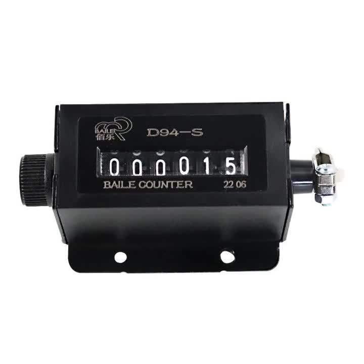 BAILE D94-S Mechanical 6 Digits Resettable Stroke Pull Counter | Lazada PH