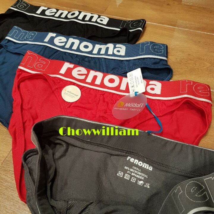 PRIA ""Renoma Underwear Men Ultra-Soft Micromodal - Men's Underwear Contents 2 | Lazada PH