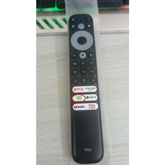The New Tcl Rc902v Fmr6 Remote Voice Tv Remote Control Uses Android Tv