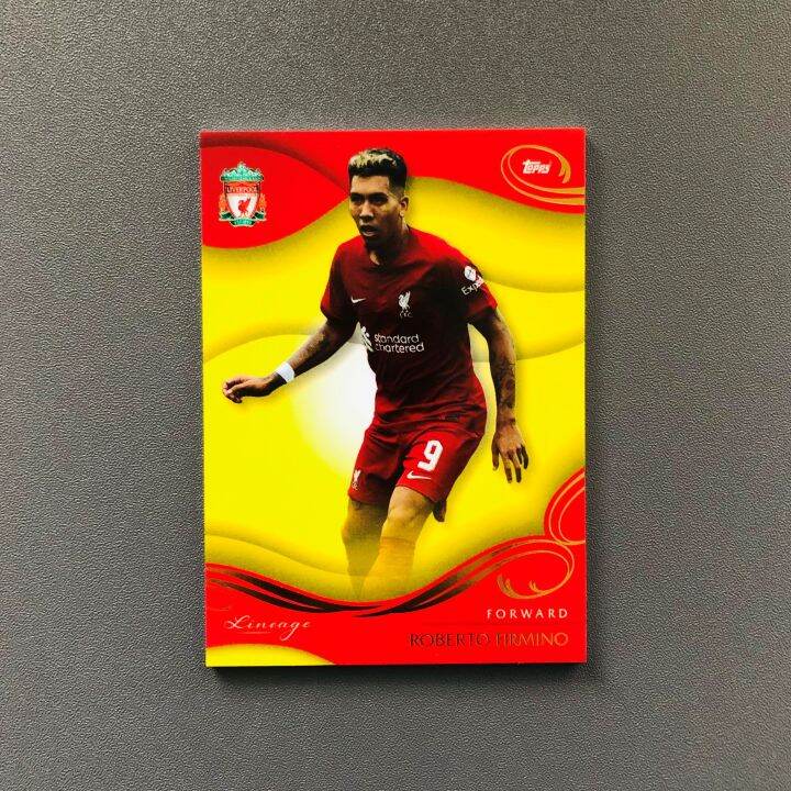 Soccer CardFootball Card 2022-2023 Topps Liverpool Lineage - Roberto ...