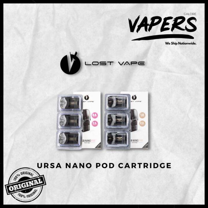 [AUTHENTIC] Ursa Nano Cartridge 2.8ml Ursa Nano Pro Ursa Nano Ursa Baby ...