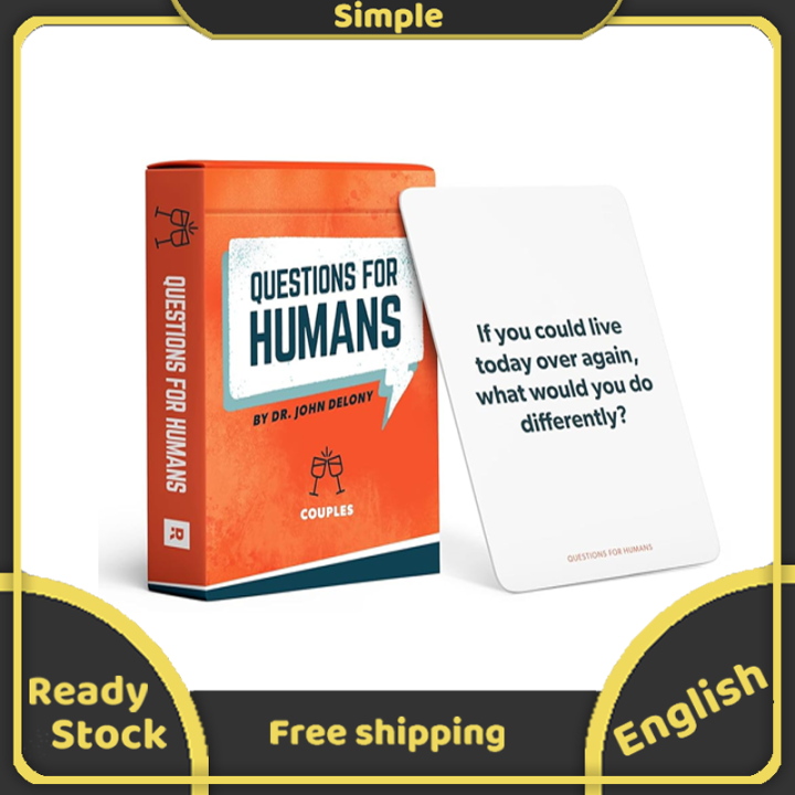 Questions for Humans Card Game | Lazada PH