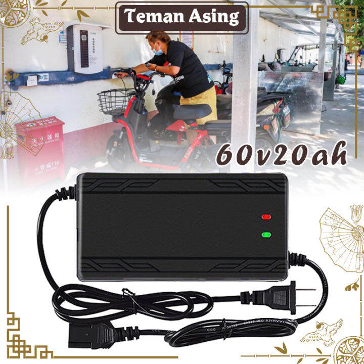 60v 20ah Cas Charger Motor Sepeda Listrik / Auto Cut Off Charger ...