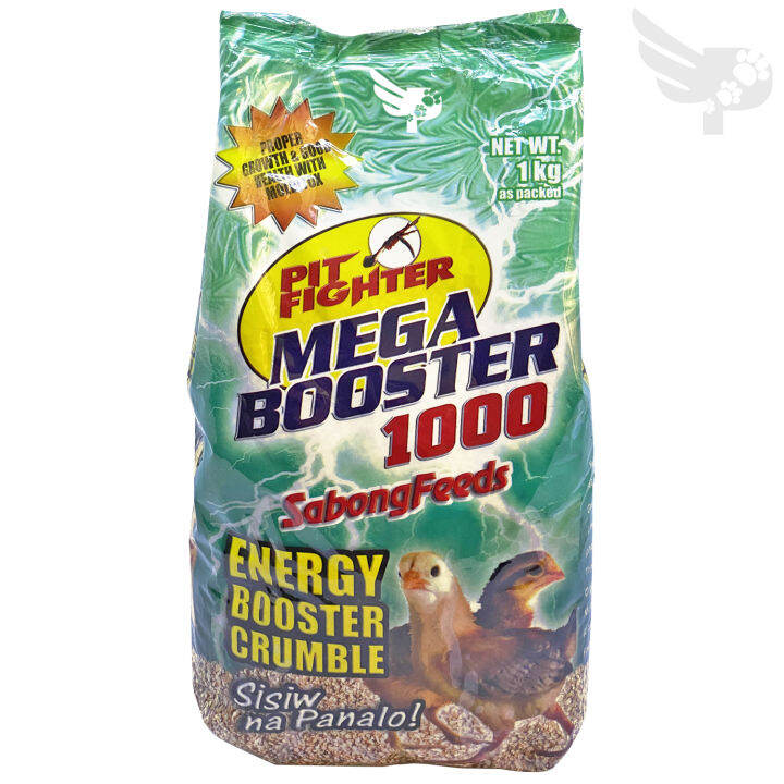 Pit Fighter Mega Booster 1000 Sabong Feeds by Unifeeds - 1kg - For Baby ...