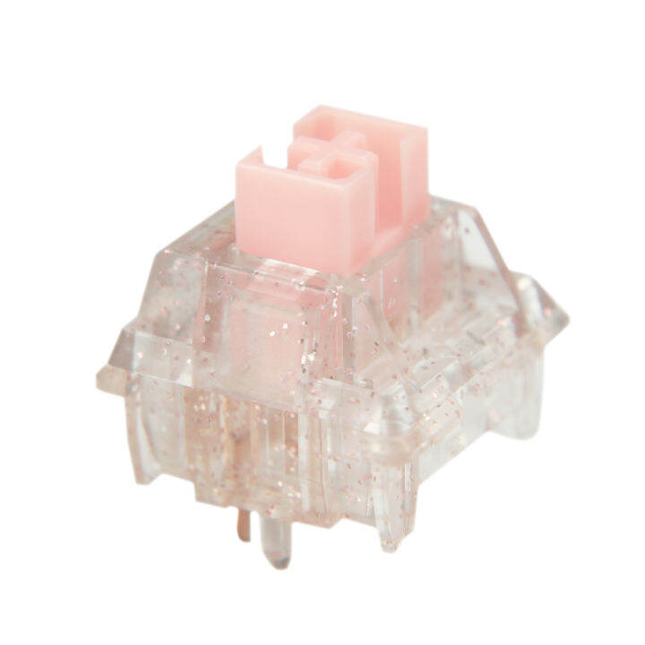 YMDK Bling Linear Switch Keyfirst 5pin RGB 30g 45g 62g 67g 80g Gold ...