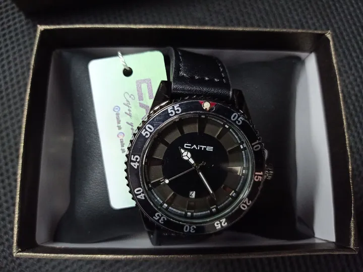 caite watch for men leather (CODE 007M) | Lazada PH