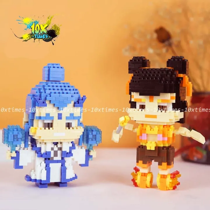 HOT Lego 3d natra ngao bính hoạt hình chibi lắp ráp dễ thương quà tặng ...