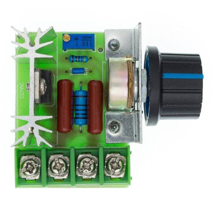 1pcs Ac 2000w 220v Scr Dimming Dimmers Speed Controller Thermostat ...