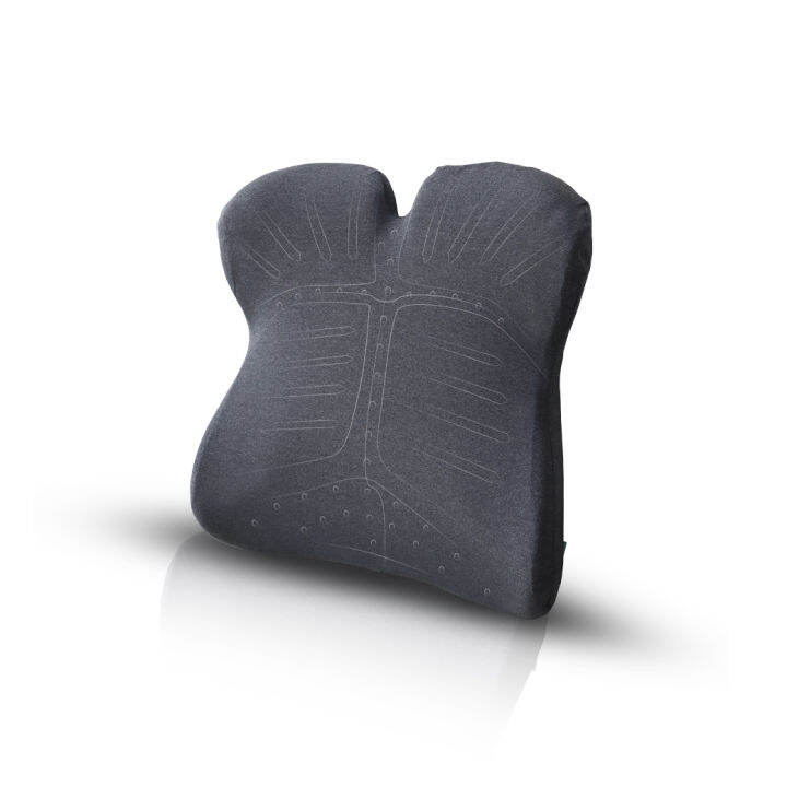 Bewell Ergocushion Plus เบาะรองหลังเซตคู่ ปกป้องออฟฟิศซินโดรมได้ที่สุด ลิขสิทธิ์เฉพาะ Bewell รับ ...
