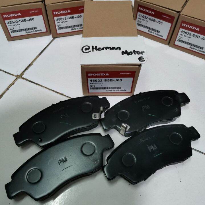 Kampas rem depan Honda 45022-S5B-J00 HONDA Freed - New Jazz GE8 GK5 ...