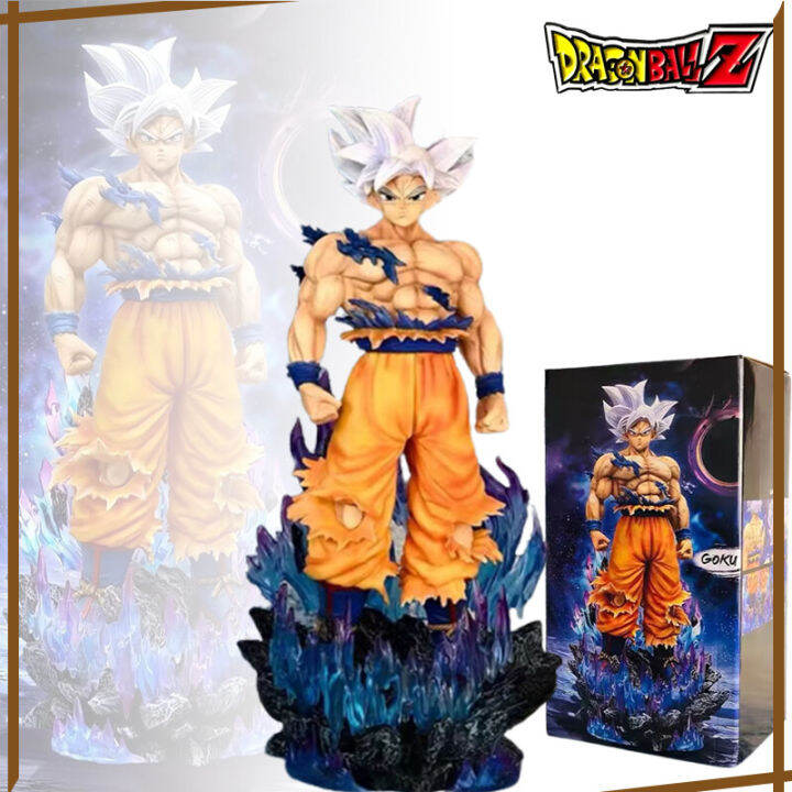33cm Dragon Ball Anime Figure Son Goku Action Figures Ultra Instinct Figurine Statuecollectible