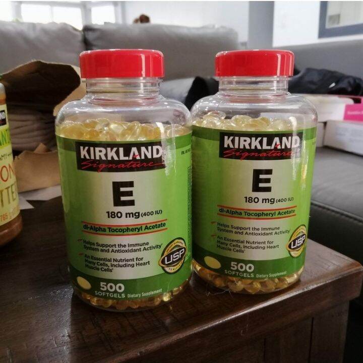 Kirkland Signature Vitamin E 180 mg. 500 Softgels | Lazada PH
