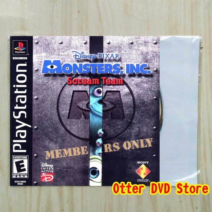 Kaset CD Game Ps1 Ps 1 Disney Pixar Monsters Inc - Scream Team | Lazada ...