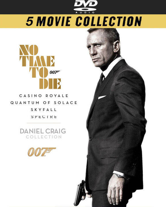 DVD หนัง James Bond 007 The Daniel Craig หนังดีวีดี เจมส์บอนด์ 007 ...