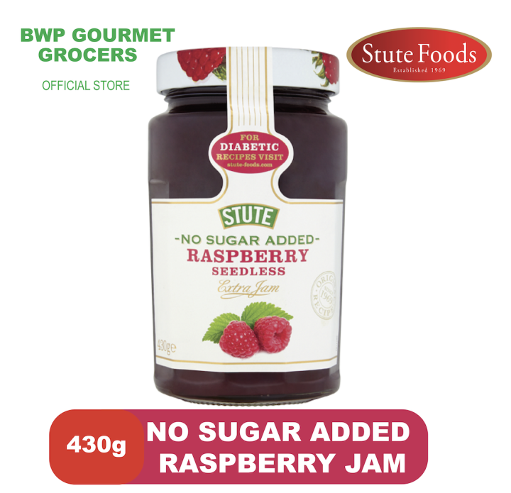 Stute No Sugar Added Raspberry Jam (430g) | Lazada PH