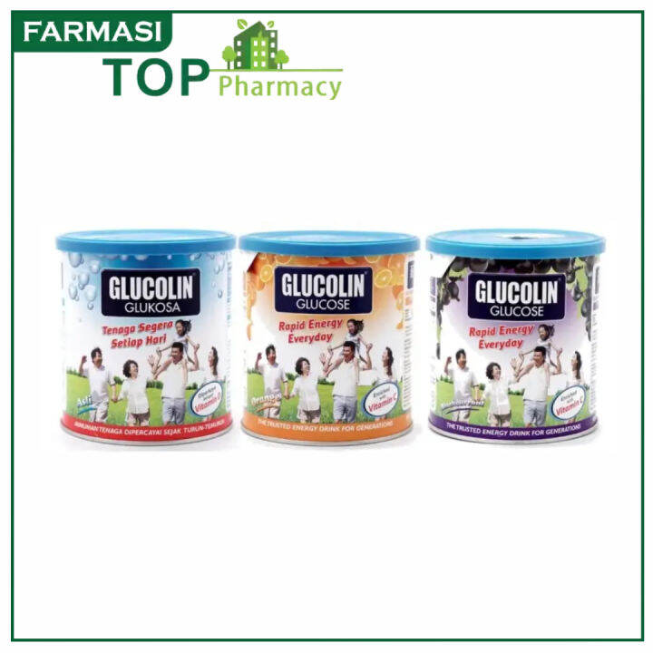 GLUCOLIN (BLACKCURRANT/ORANGE/ORIGINAL) 420G | Lazada