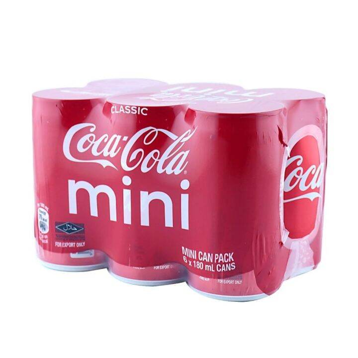 COCA-COLA MINI CLASSIC 180ML X 6S | Lazada