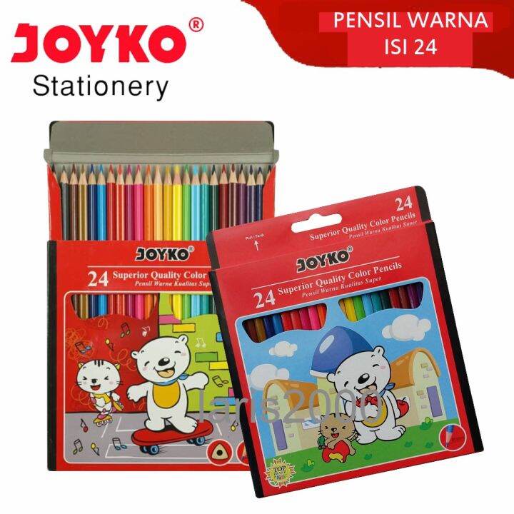 Pensil Warna Joyko 24 | Lazada Indonesia