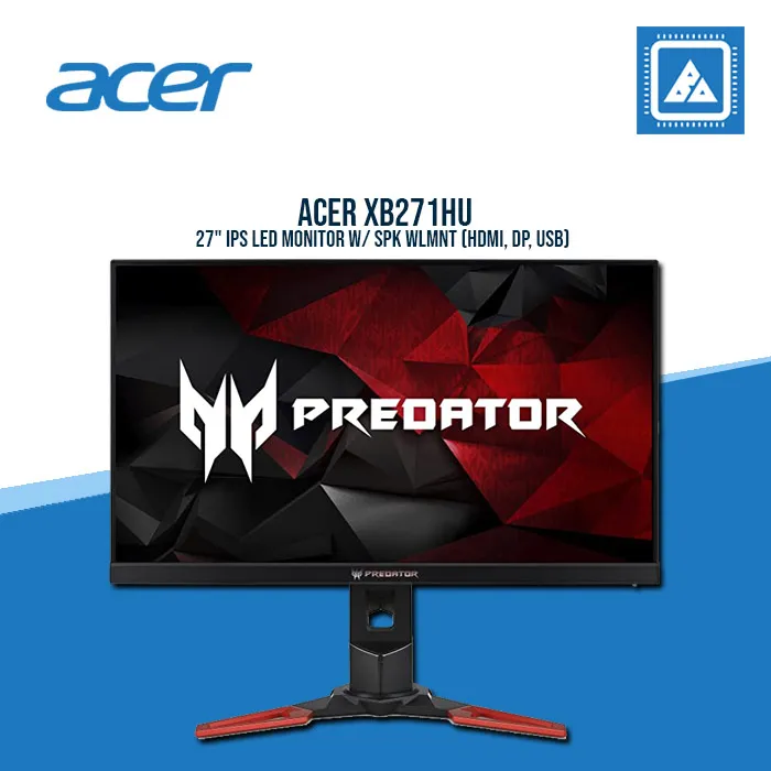 ACER XB271HU 27" IPS LED MONITOR W/ SPK WLMNT (HDMI, DP, USB) | Lazada PH
