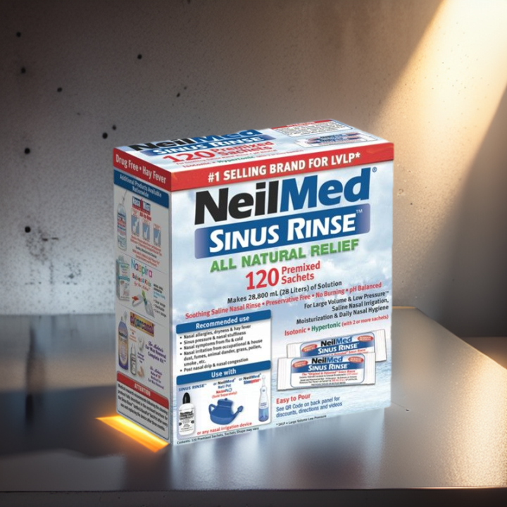 NEILMED SINUS RINSE PREMIXED SACHETS 120S/BOX | Lazada