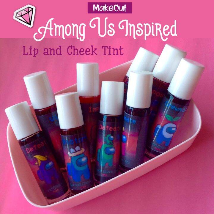 Among Us Inspired Lip and Cheek Tint 10ml Liptint | Lazada PH