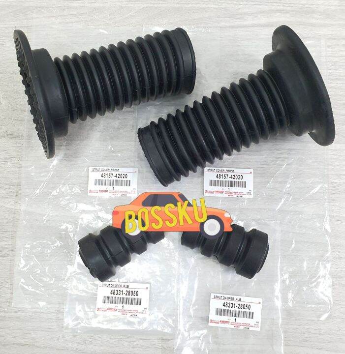 4 IN 1 SET - FRONT ABSORBER COVER/SHAFT BUSH-TOYOTA RAV4/ALPHARD ...