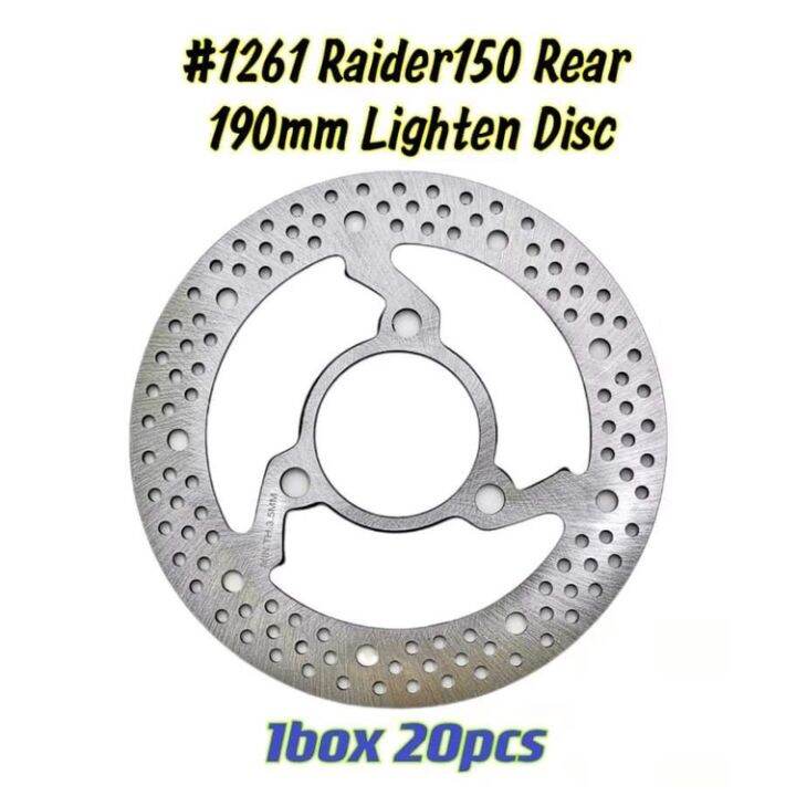 lighten disc rear raider150 190mm | Lazada PH