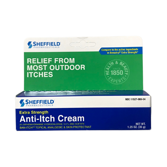 Sheffield Extra Strength Anti-Itch Cream 1.25oz, 35g | Lazada PH