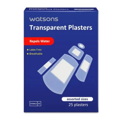 Watsons Transparent Plaster 25 sheets Assorted Sizes | Lazada PH