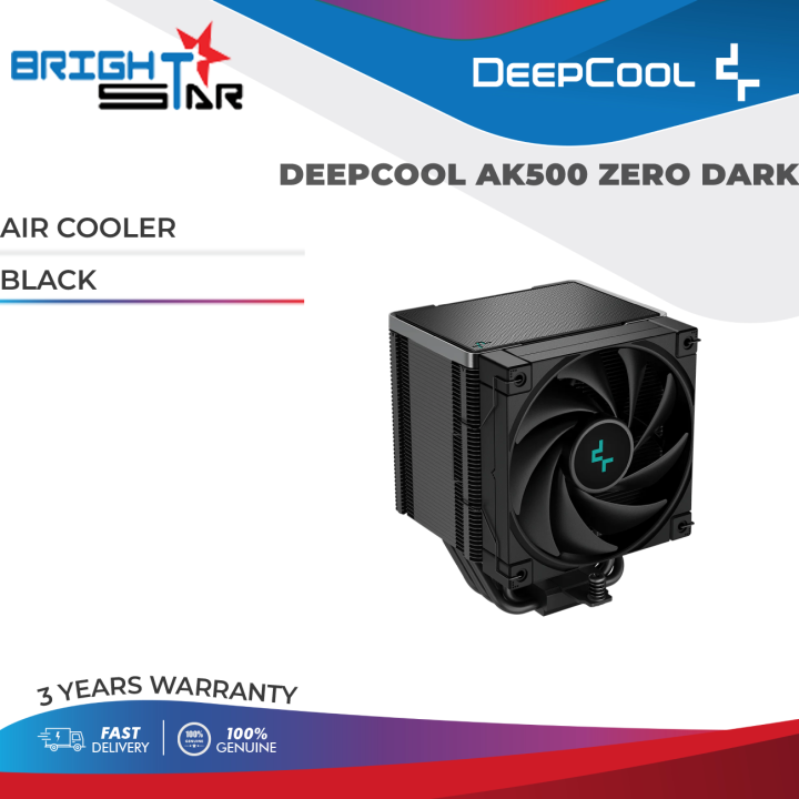 AIR COOLER / DEEPCOOL AK500 ZERO DARK / BLACK / 3Y WARRANTY / | Lazada