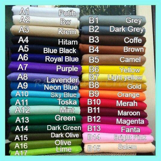 1 meter (100 x 90 cm) Kain flanel panel planel meteran murah untuk ...
