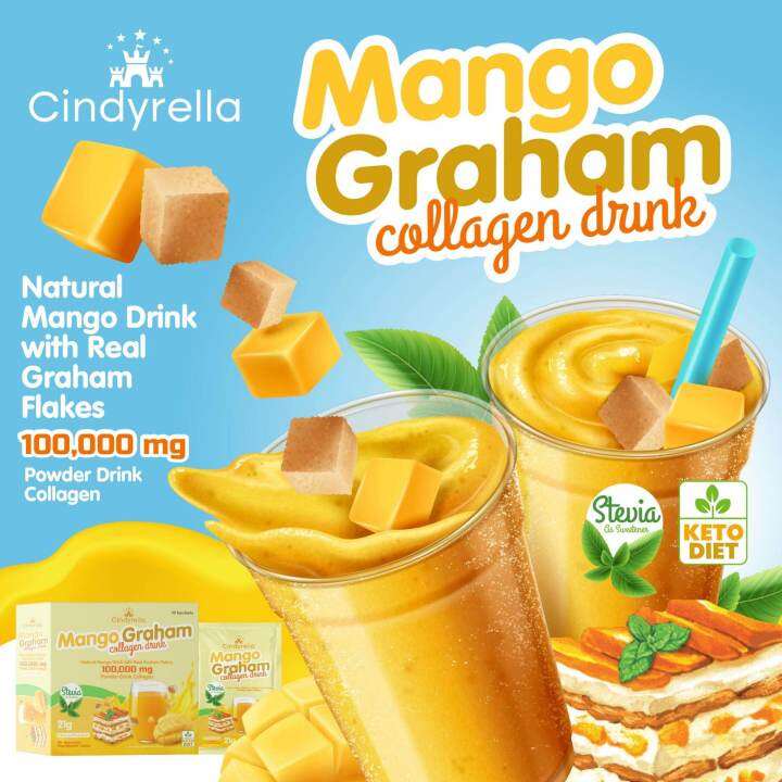 Mango Graham Collagen Drink | Lazada PH