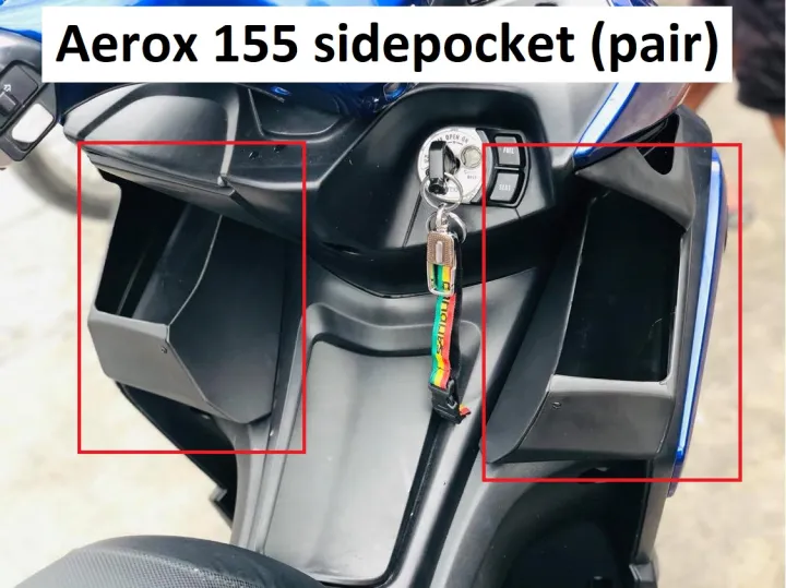 Aerox V1 side pocket ABS material (pair) | Lazada PH