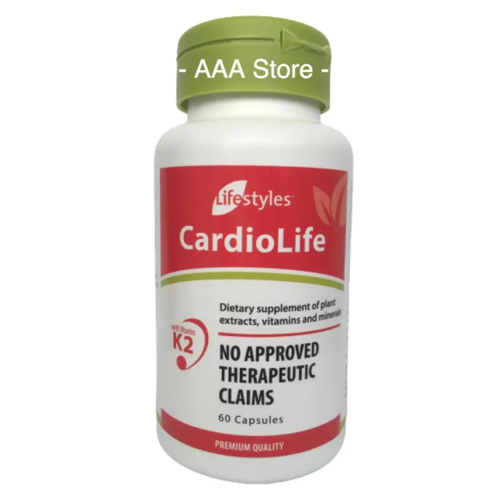 CardioLife™ -- Dietary supplement of plant extracts, vitamins and ...