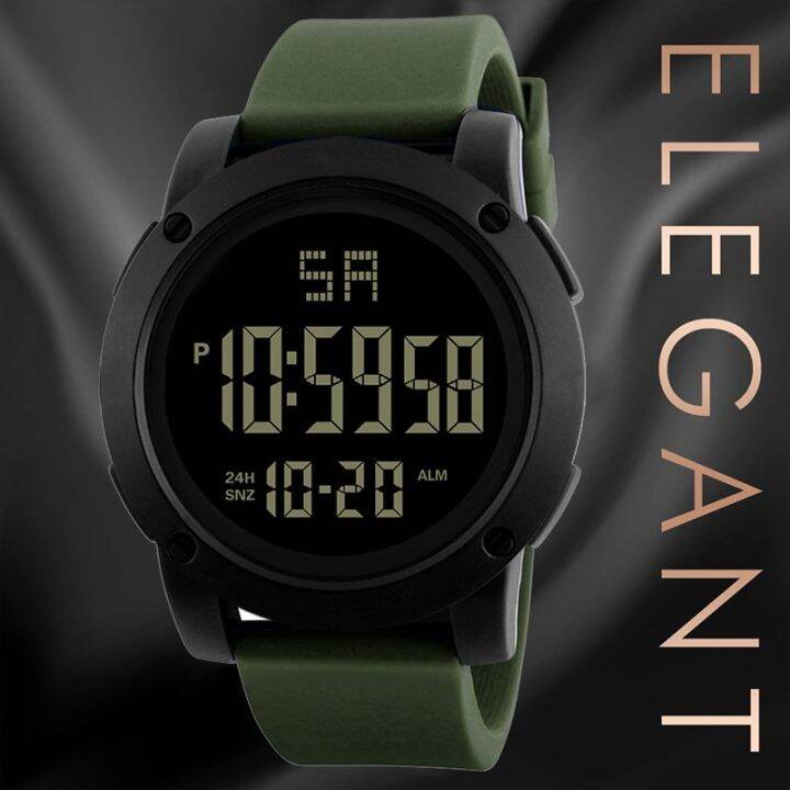 Sports Watches Relo Digital Automatic Stopwatch Waterproof Wristwatch ...